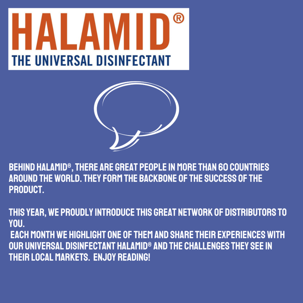 Halamid®: more than a product, a strong network of people working ...