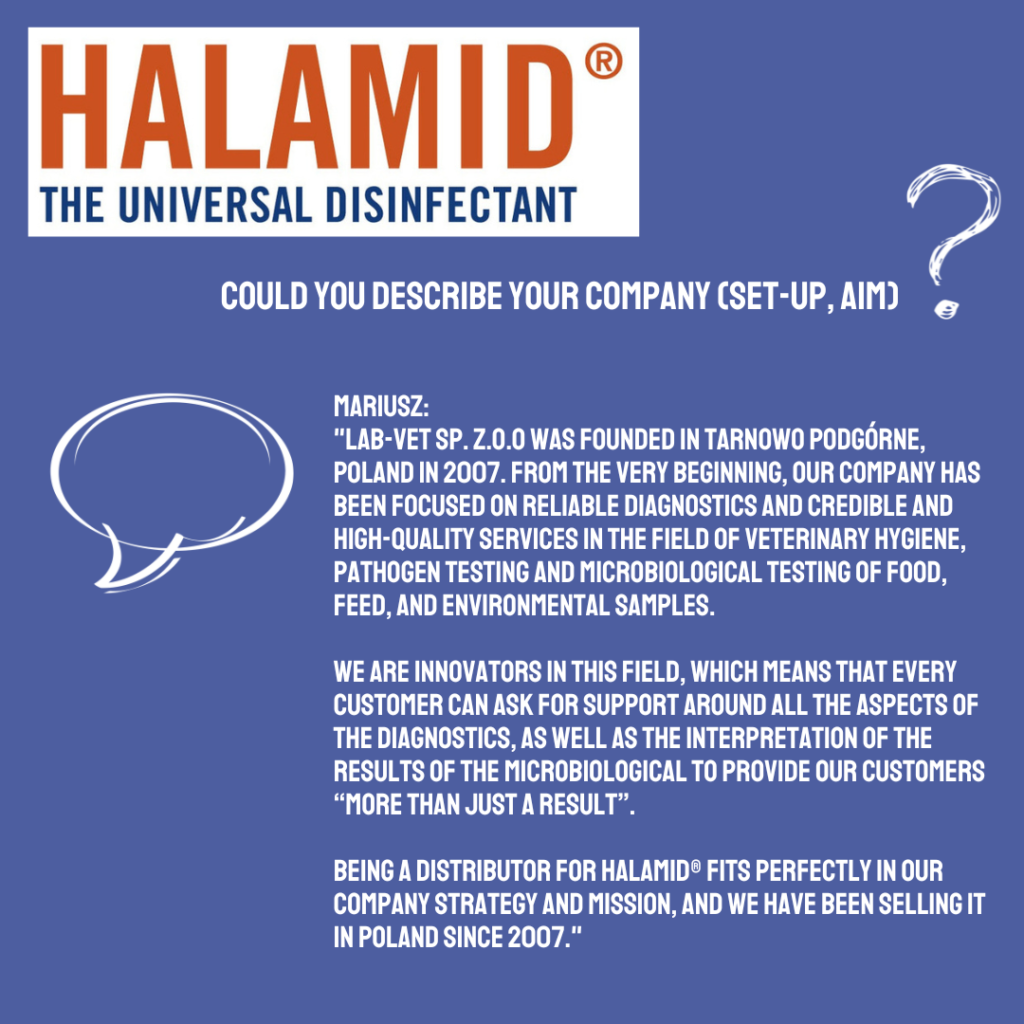 Halamid®: more than a product, a strong network of people working together all around the world ...